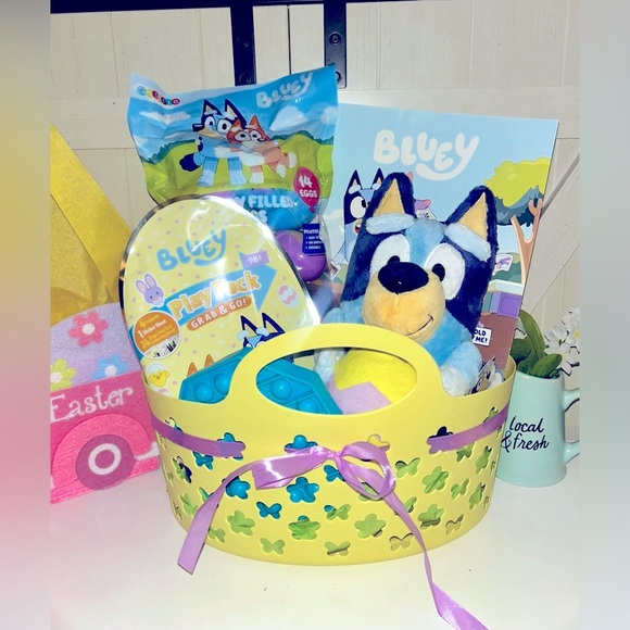 Disney | Toys | Bluey Easter Basket | Poshmark